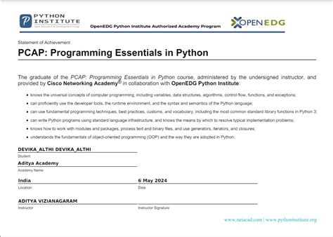 Devika Althi On Linkedin 🎉 Im Excited To Announce That I Have Earned The Programming Essentials