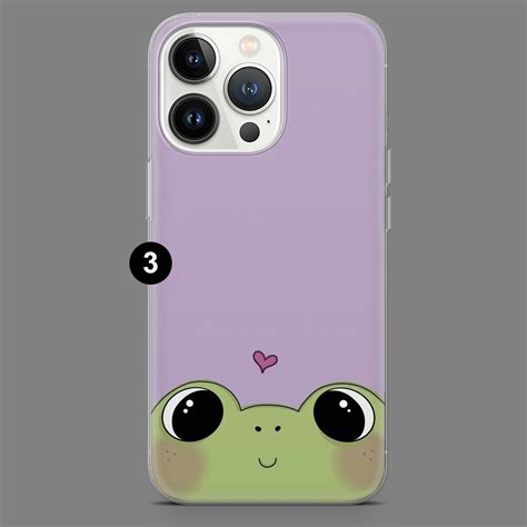 Cute Frog Phone Case Amphibian Leap Toad Cover For Iphone 17 16 Pro