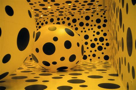 Yayoi Kusama Yellow Dots At George Buttenshaw Blog