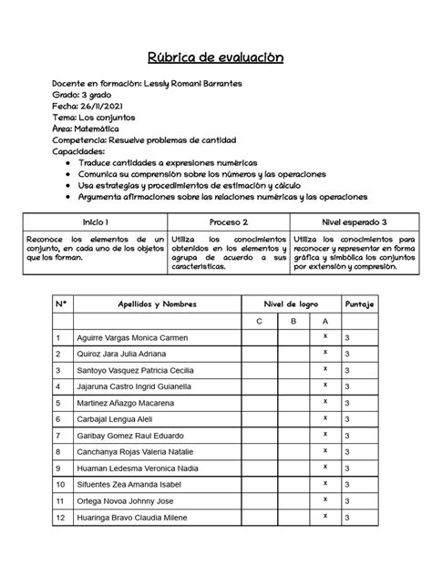 Lessly Sthepanny Romani Barrantes S152instrumentos De Evaluación