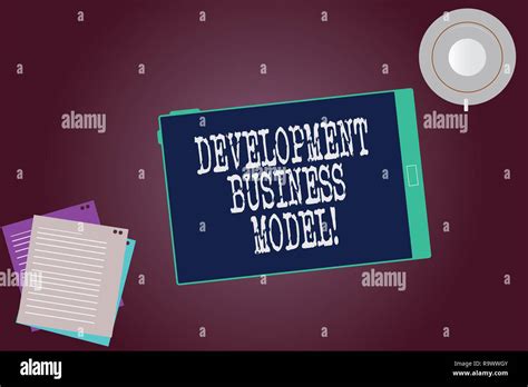 Word Writing Text Development Business Model Business Concept For Rationale Of How An