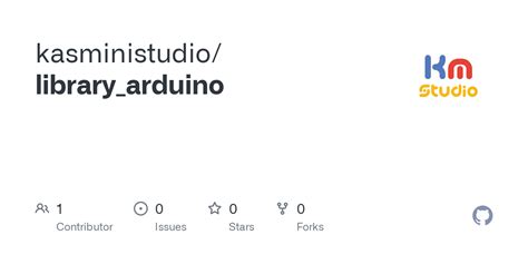 GitHub Kasministudio Library Arduino