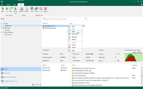 retrying jobs user guide for vmware vsphere