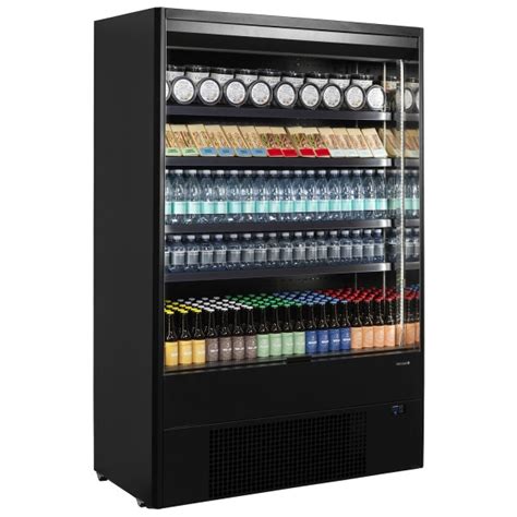 Tefcold Md1002b 09m Black Multideck Display Fridge Corr Chilled