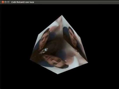 Textured Cube With Webcam Image OpenGL OpenCV YouTube