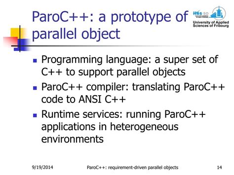 Ppt Paroc A Requirement Driven Parallel Object Oriented