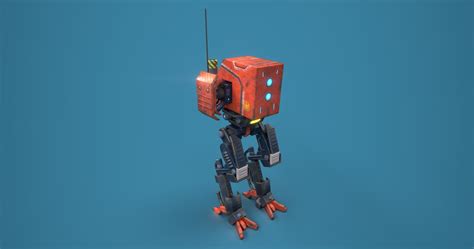 Engineer Bot 3d Model Turbosquid 1333690