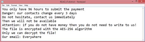 How To Remove District Ransomware Computips