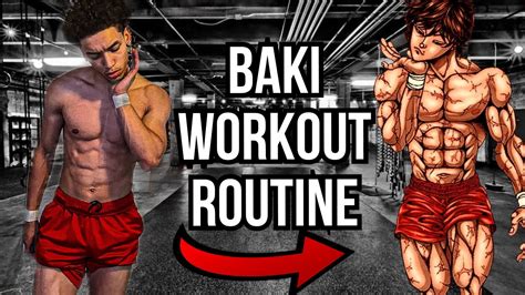Baki Hanma Workout Workout Cardio Routine