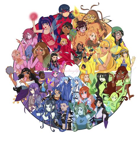 Color Wheel Challenge By Pollyinthefield On Deviantart