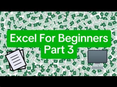 Excel Tutorial Guide For Beginners Part YouTube
