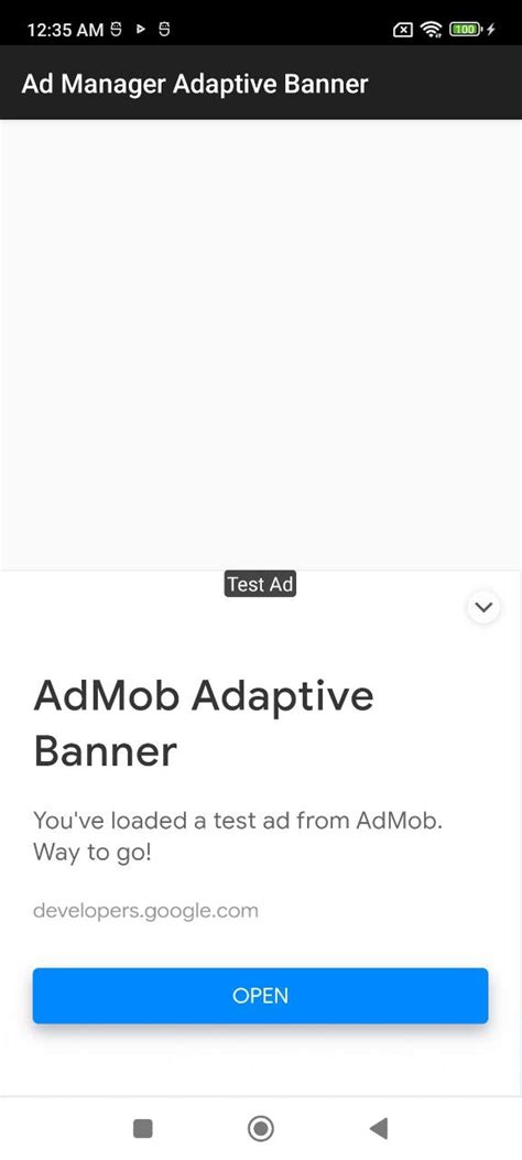 Bug Adaptive Banner Can Not Show Collapsible Banner Ad Issue Invertase React