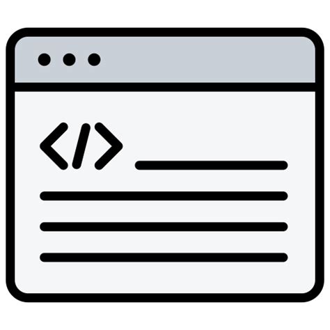 Coding Generic Outline Color Icon