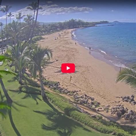 Live Kīhei Beach Webcam Hale Pau Hana Ocean Views