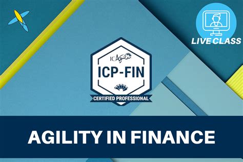 Agile Finance Bootcamp Icp Fin And Icp Lpm