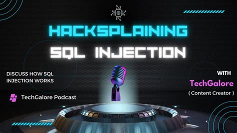 What Is Sql Injection Hacksplaining Youtube