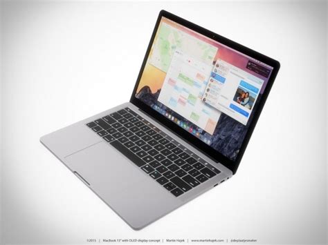 Macbook Pro Concept Shows Oled Touchscreen Fits Perfectly Techkee