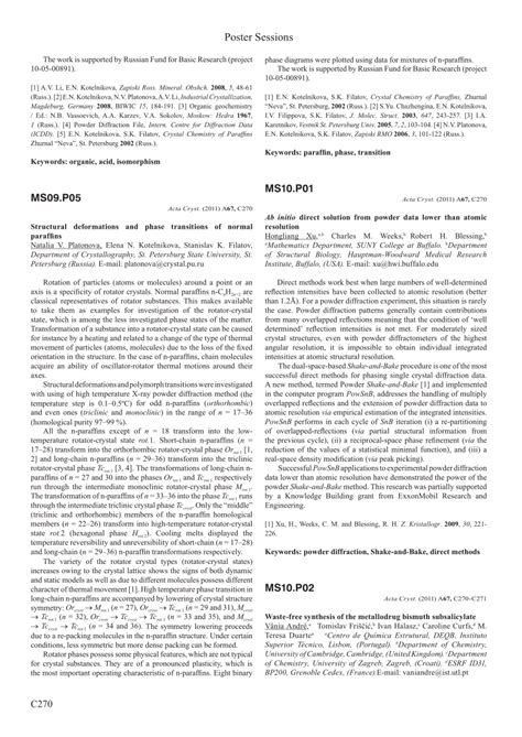 Pdf Ab Initio Direct Solution From Powder Data Lower Than Atomic Resolution