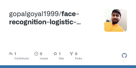 Face Recognition Logistic Regressionfacerecog Logistic Regpy At