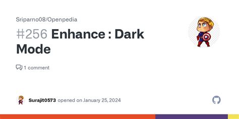 Enhance Dark Mode · Issue 256 · Sriparno08openpedia · Github