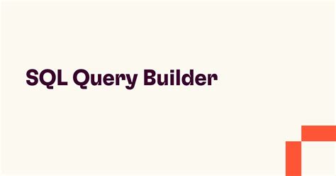 Sql Query Builder