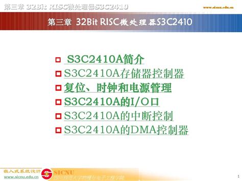第3章 32 Bit Risc微处理器 S3c2410aword文档在线阅读与下载无忧文档
