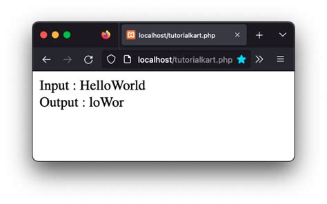 Php Find Substring Of A String