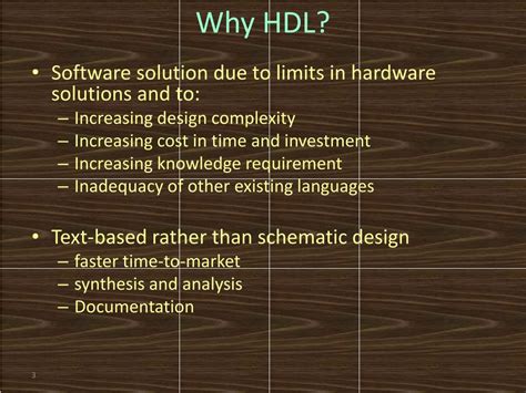 Ppt Hardware Description Language Hdl Powerpoint Presentation Free