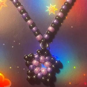 Kandi Star Necklace Etsy