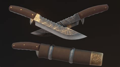 modular dagger set part 1 in weapons ue marketplace