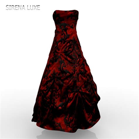 Second Life Marketplace Gothic Gown