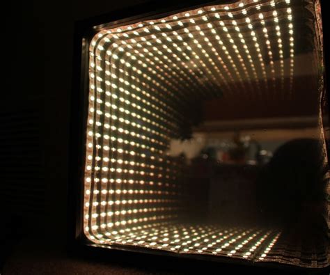 Chromatic Temperature Display Arduino Controlled Rgb Led Infinity Mirror 7 Steps With
