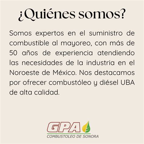 Combustóleo De Sonora Hermosillo
