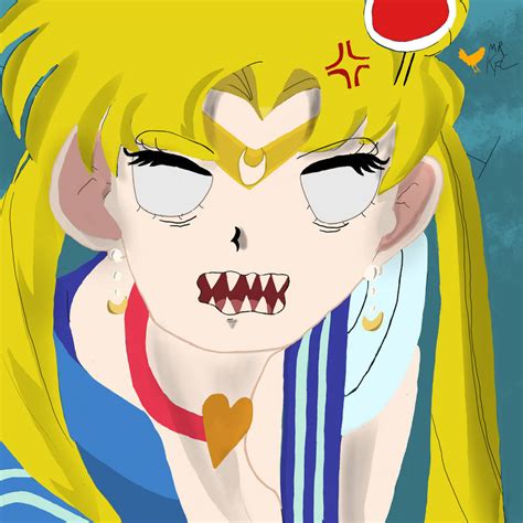 Sailor Moon S Angry Usagi By Mrkfc98 On Deviantart