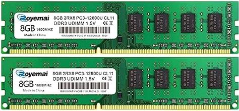 Transcend 8gb Ddr3 1600 U Dimm 2rx8 1 5v Ram Cl11 Non Ecc High Performance Unbuffered Pc