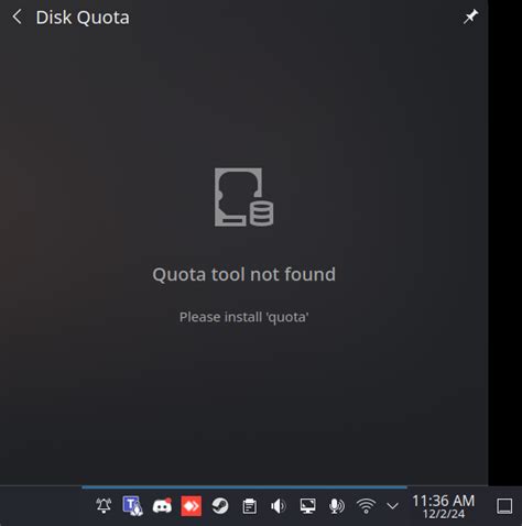 Software Installation How To Install Quota On Steamos Kde For The