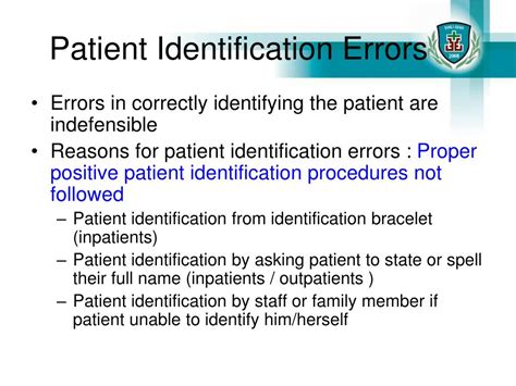 Examples Of Patient Identification Errors At Madeline Mair Blog