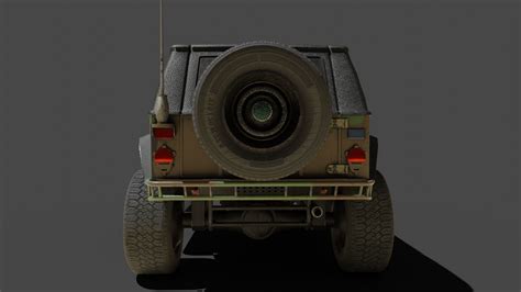 3d Model Maung Pindad Military Car Vr Ar Low Poly Cgtrader