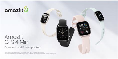 Amazfit Officially Launched The Gts Mini Smartwatch Archynewsy
