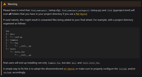 BUG PackageFinder Unnecessarily Traverses File System Before Filtering Include Exclude