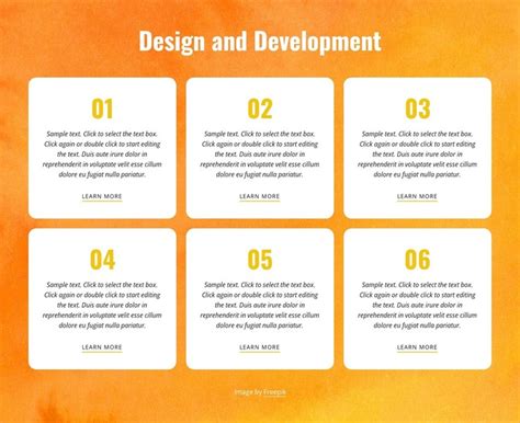 Design And Development Process CSS Template By Nicepage