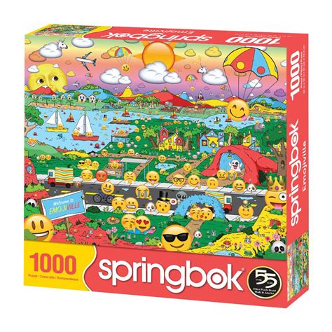 Emojiville 1000 Piece Jigsaw Puzzle