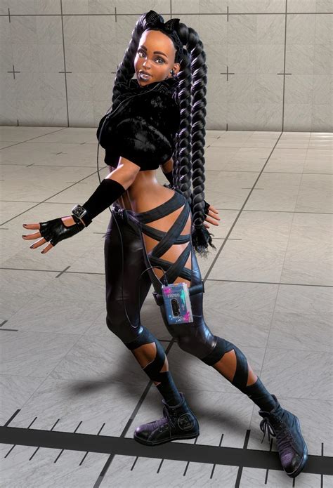 Goth Kimberly At Street Fighter 6 Nexus Mods And Community
