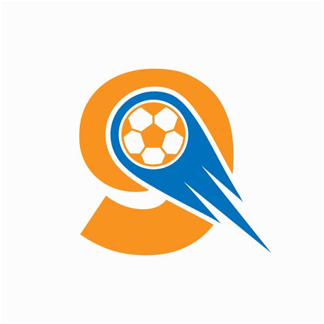 Letra 9 9 Fútbol Americano Logo Concepto Con Moviente Fútbol Americano