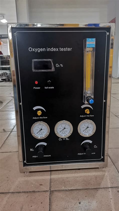 Rubber Plastic Limiting Oxygen Index Burning Tester Buy Oxygen Index Tester Limiting Oxygen