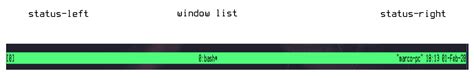 everything you need to know about tmux status bar arcolinux
