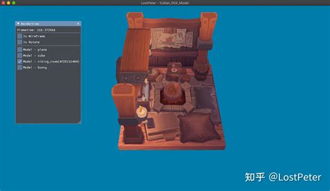 vulkan学习例子004 vulkan 004 model 渲染3d模型 知乎