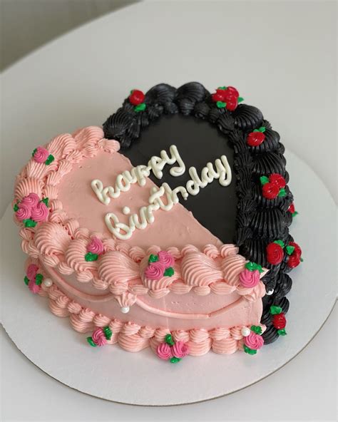 Торт сердце | Pretty birthday cakes, Cute birthday cakes, Mini cakes ...