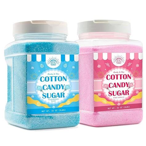 Under The Sun Cotton Candy Floss Sugar 2ct Pink Vanilla And Blue