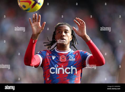 Crystal Palaces Michael Olise During The Premier League Match At